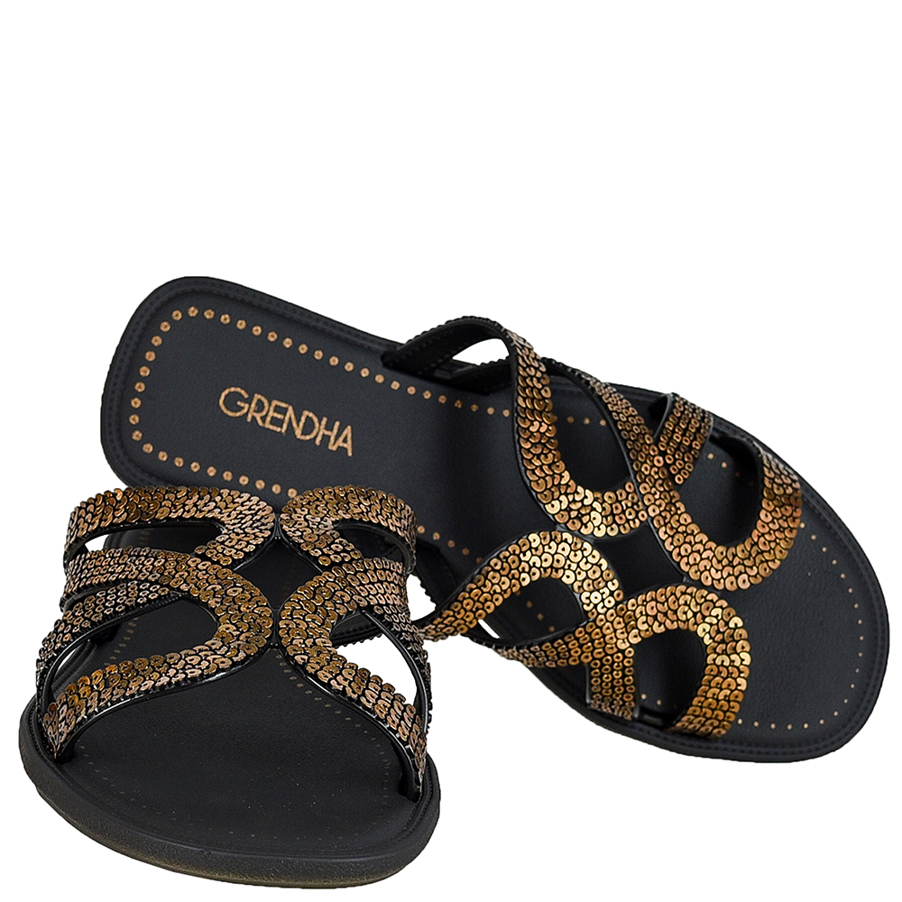 GRENDHA BURITI GLAM SLIDE | Di Santinni