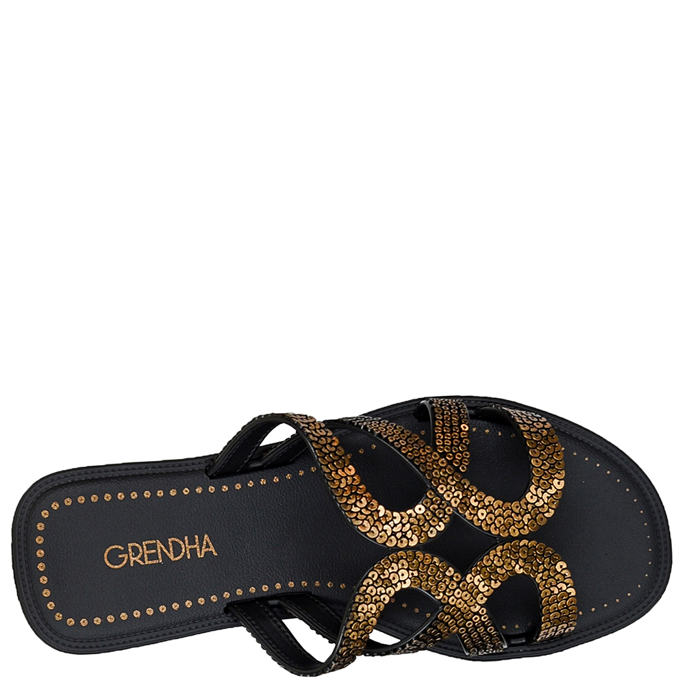 GRENDHA BURITI GLAM SLIDE | Di Santinni
